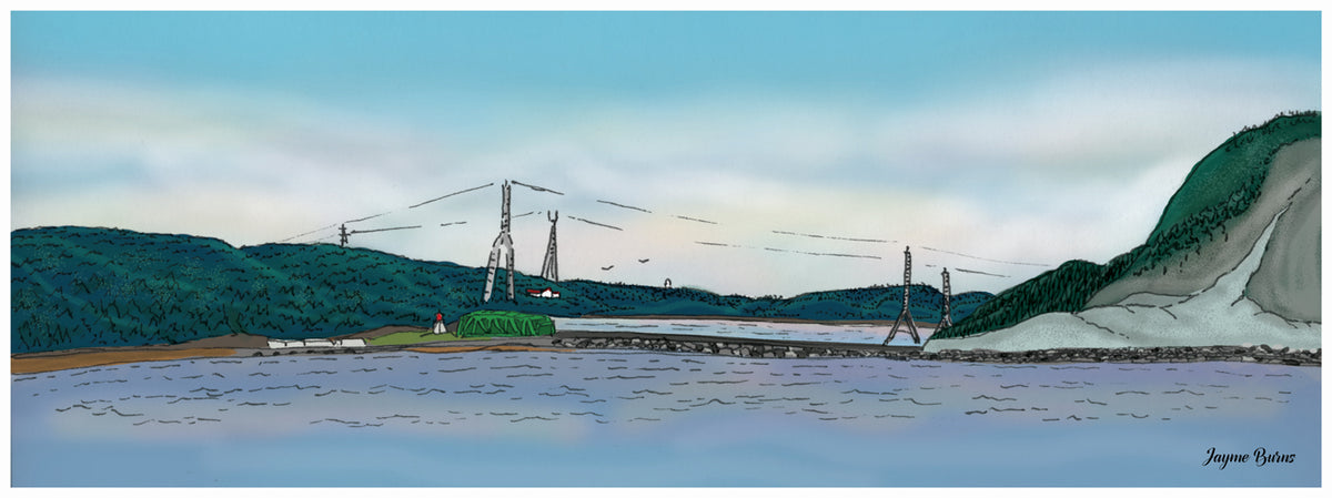 Canso Causeway Panoramic – Jayme Burns Creative Studio